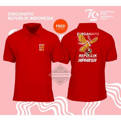 Jual TYPE 5 - Polo agustus dirgahayu garuda - POLO POLOSHIRT HUT 79th ...