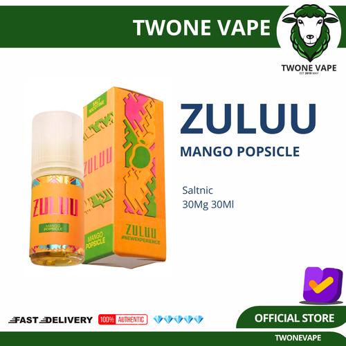 Jual Zuluu Mango Popsicle Salt Nic 30MG 30ML - Authentic Zulu Mango ...