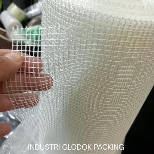 Jual fiberglass mesh fibermesh waterproof net 5mm x 1m x 50m serat ...