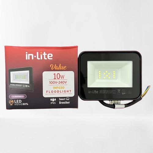 Jual LAMPU SOROT TEMBAK FLOOD LIGHT LED INLITE IN-LITE 10W 20W 30W 50W ...
