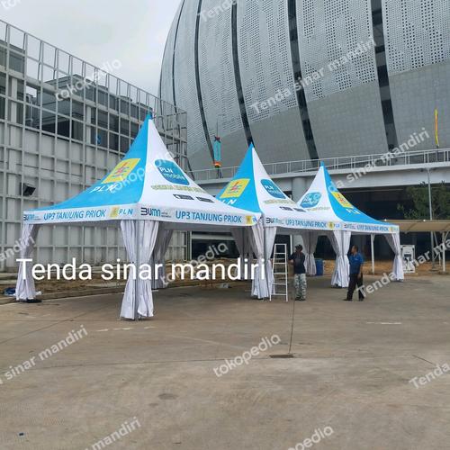 Jual Tenda sarnafil 5x5 branding + dinding 4 sisi polos - Jakarta Barat ...