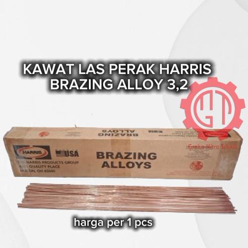 Jual PERAK HARRIS USA 100% 3,2 ORIGINAL KAWAT LAS TEMBAGA LAS PIPA AC ...