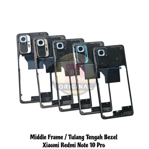Jual BEZEL MESIN TULANG TENGAH LCD MIDDLE FRAME XIAOMI REDMI NOTE 10 ...