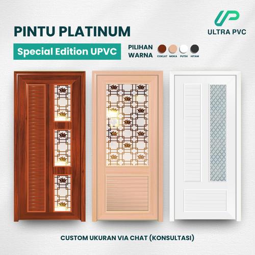 Jual PINTU PLATINUM SPECIAL EDITION UPVC - CUSTOM UKURAN // PINTU KAMAR ...
