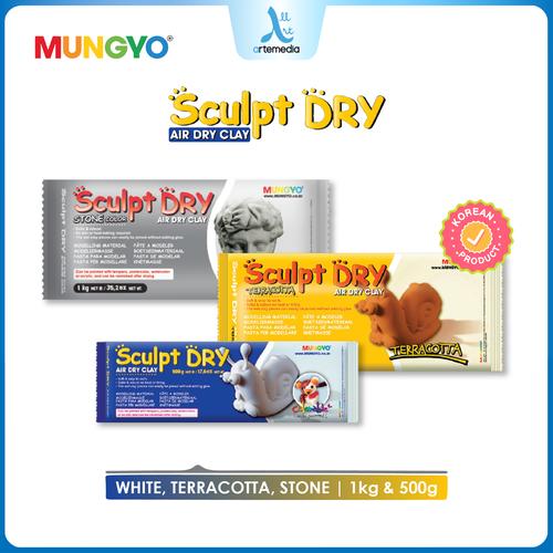 Promo Mungyo Sculpt Dry Modelling Clay 0.5kg / 1kg – Soft & Lightweight ...