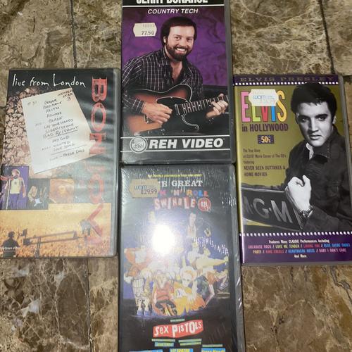Jual Vhs Musik Bon Jovi Sex Pistols Elvis Jerry Kota Bogor Daily