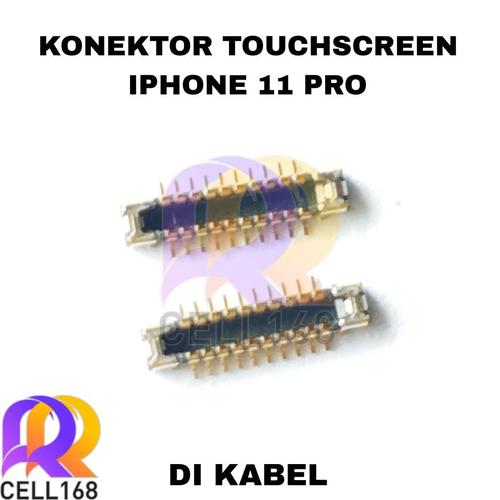 Jual KONEKTOR TOUCHSCREEN IP 11 PRO SOKET CONNECTOR LCD FPC DIKABEL - Kab. Wonosobo - RR CELL168 ...