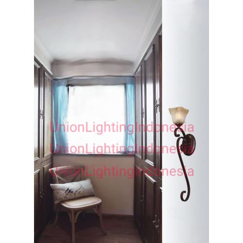 Jual SL7725-1L LAMPU DINDING RANGKA BESI MINIMALIS MODERN KLASIK TERAS ...