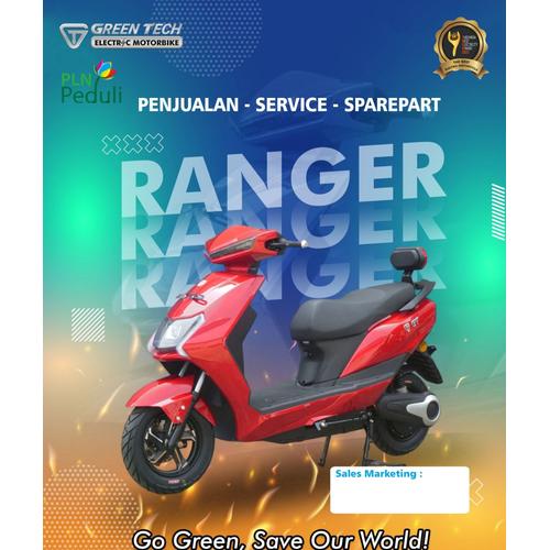 Jual MOTOR LISTRIK SUBSIDI GREENTECH RANGER - SLA - Putih - Kota ...