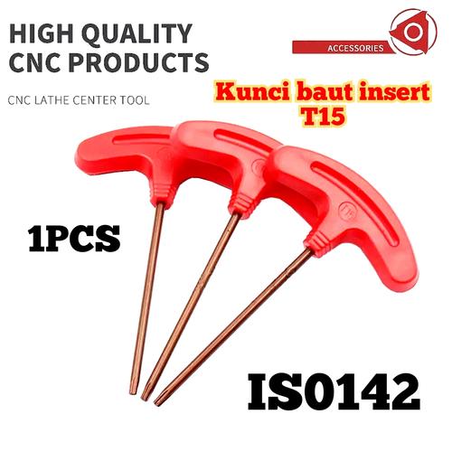 Jual 1pcs kunci T15 kunci baut insert kunci holder bubut milling high ...