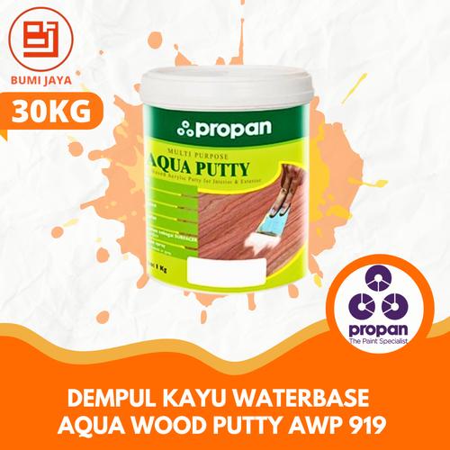 Jual Propan dempul kayu waterbased aqua wood putty awp 919 30 kg - Kota ...