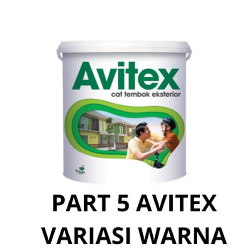 Jual CAT TEMBOK AVITEX EKSTERIOR 5 KG VARIASI WARNA PART 5 - DUTCH BLUE ...