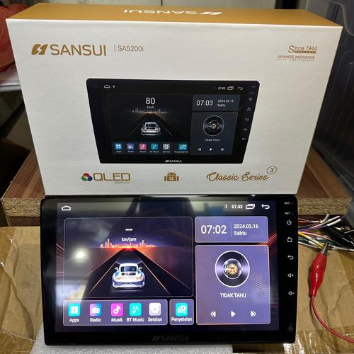Jual Headunit Android Sansui Sa 5200i Classic Series 9 Inch Gen 2 Ram 2
