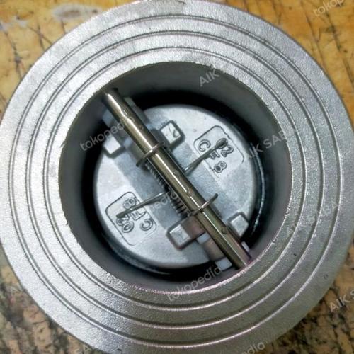 Jual Wafer check Full Stainless 304 2" inch / Double door check valve ...