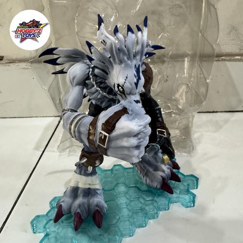 Jual pvc statue digimon weregarurumon figure recast kws anime digimon ...