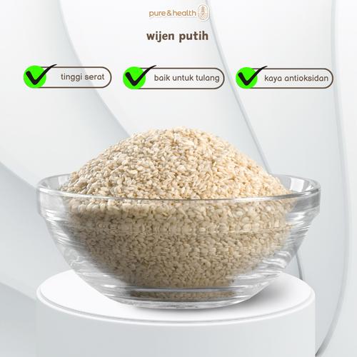 Jual Wijen Putih Premium / Natural White Sesame Premium Natural Super ...