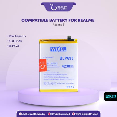 Jual WIXEL Baterai BLP693 Realme 3 Double Power Original Batrai Batre ...