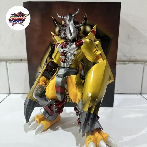 Jual pvc statue wargreymon figure recast kws anime digimon gem/g.e.m ...