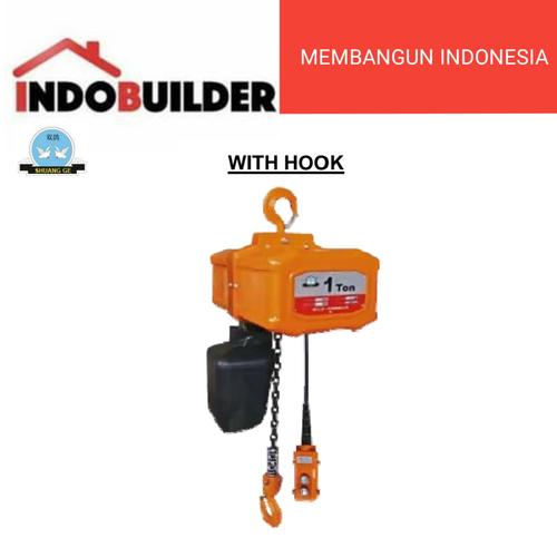 Jual SHUANGGE HHW B05 CHAIN HOIST 0.5 TON X 12 METER - Kab. Tangerang ...