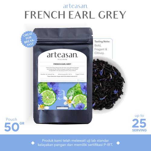 Jual French Earl Grey Tea - Daun Teh Utuh / Teh Hitam Earl Grey ...