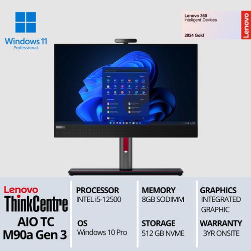 Jual Desktop PC Lenovo AIO TC M90a Gen 3. 23.8" Monitor i5 - Jakarta ...