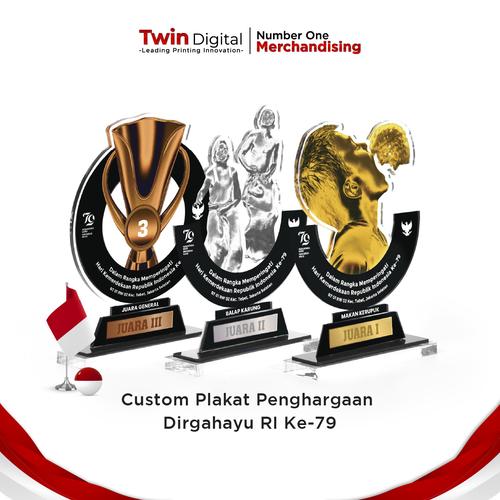 Jual Custom Plakat Akrilik Hadiah Kemerdekaan 17 Agustus - Trophy ...