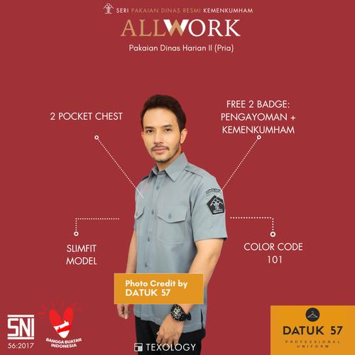 Jual Seragam Kemeja PDH Kemenkumham Kementerian PDH Lapas PDH Imigrasi ...