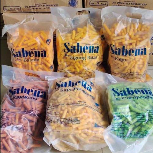 Jual SABENA STIK 360 GR / ANEKA RASA KEJU / BALADO / SAPI PANGGANG ...