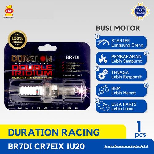 Jual Busi DURATION Double Iridium Motor Yamaha Aerox 125, Majesty 250 ...