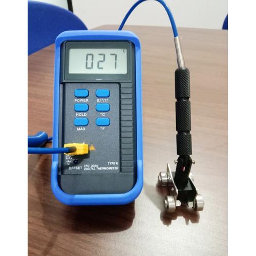 Promo Set Thermocouple Thermometer Type K Plus Stainless Steel Roller ...