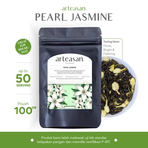 Jual Pearl Jasmine - Tea Blend / Teh Hijau Melati - Ukuran 100gr - Kab ...