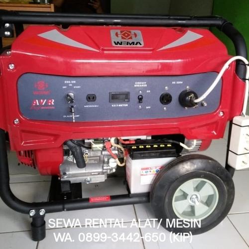Jual Genset 5500 Watt 5 KVA Generator Genset Listrik Cadangan Sumber ...