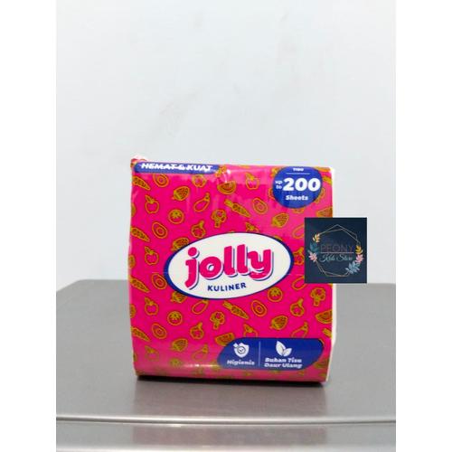 Jual TISSUE KULINER JOLLY POP UP MINI 200S/ tisu restoran joly 200 s ...