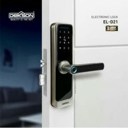 Jual Dekson - Smart Lock / Electronik Lock Dekson EL D21 Black + SN ...