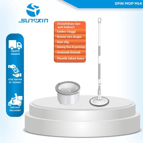 Promo SUNXIN Spin Mop M14 Alat Pel Pengepel Pelan Pembersih Lantai ...