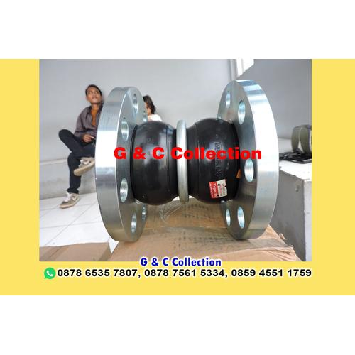 Jual Muraflex Flexible Rubber Joint size 5" FLANGE JIS 20K Twinflex ...
