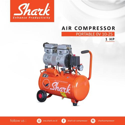 Jual Kompressor Oilless 1Hp Shark Compressor 1 HP Tipe OV 10-25 - Kota ...
