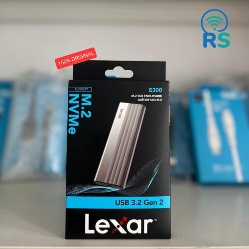 Jual Lexar E300 Enclosure SSD M.2 NVMe PCIe External Casing Case ...