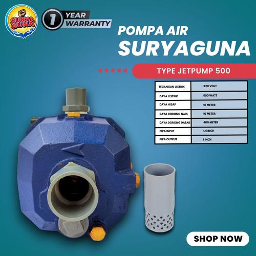 Jual JET PUMP 500 pompa air modifikasi suryaguna sumur dalam sedot ...