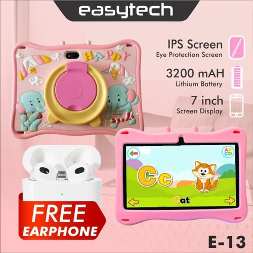 Jual SPECIAL BUNDLE Tablet Android Anak Easytech E-13 Study Tab Kids ...