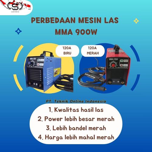 Jual MESIN LAS LISTRIK MMA RHINO 120A 900W TRAVO LAS - 120A MERAH 900W, Tanpa Bublewrap ...