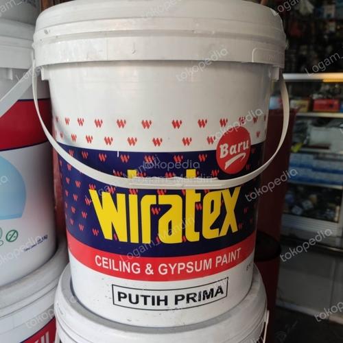 Jual Cat Plafon Wiratex Kemasan Pail (20kg) Gosend Grabsend Only - Kab ...