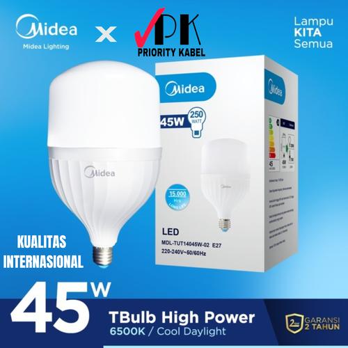 Jual Lampu T-Bulb Led Midea 45Watt T Led Putih 6500K COOL DAYLIGHT ...