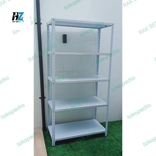 Jual Rak besi serbaguna 5 susun L50*P100*T200 - Hitam - Kota Bandung ...