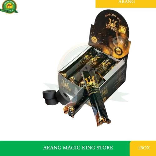Jual Arang Magic Box Lava Charcoal Arang Briket Arang Untuk Bukhur Dupa ...