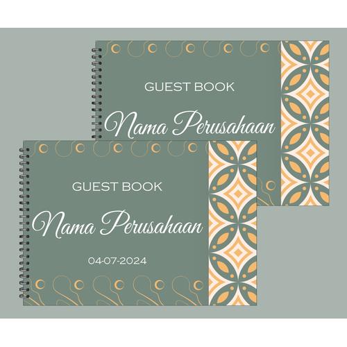 Jual BUKU TAMU KANTOR/PERUSAHAAN | GUEST BOOK (BISA TAMBAH LOGO ...