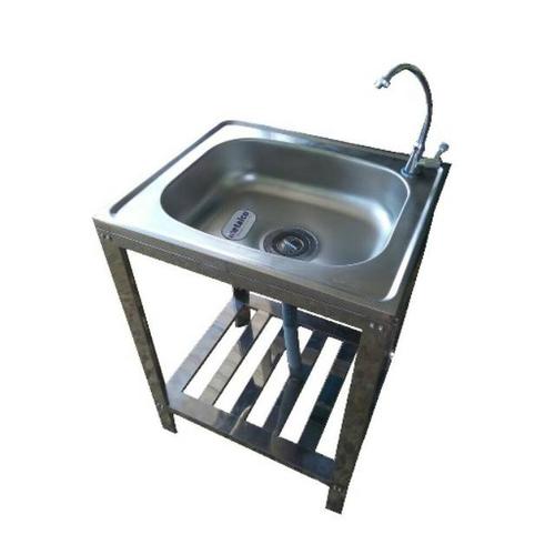 Jual wastafel cuci tangan stainless portable kran (SRY7) - Kota ...