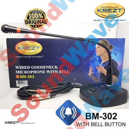 Jual ORIGINAL KREZT BM 302 BELL MIC GOOSENECK CONDENSER | CONFERENCE ...