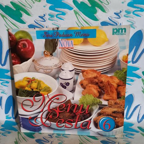Jual original Buku Resep Menu Pesta 6 Seri Paduan Menu Nova cek foto ...