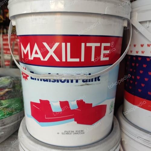 Jual Cat Tembok Maxilite Kemasan Pail (18,5kg) Gosend Grabsend Only ...